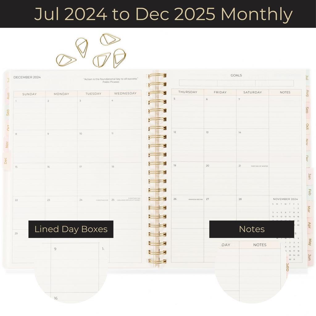 Large Planner 2024-2025 Daily Weekly Monthly Planners 2024-2025 for Wo ...